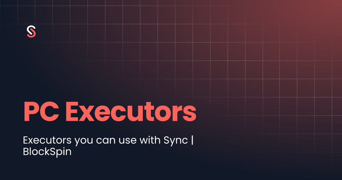 PC Executors | Sync | Documentation